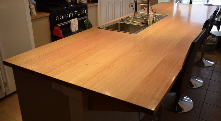 Blackbutt Bench Tops – Recycled | Timber & RoseTimber & Rose