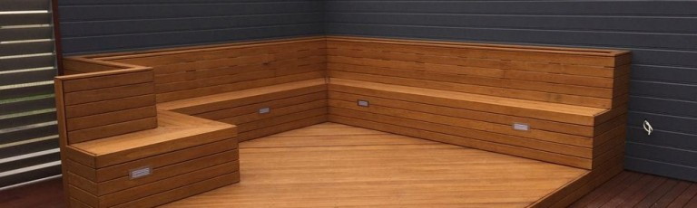 White Mahogany Decking - 86x19mm Random Length - Timber & Rose